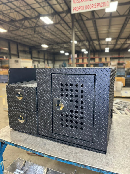 Owens Dog Crate 55500 Professional K9 Series Rear Deployment Unit Sing ...