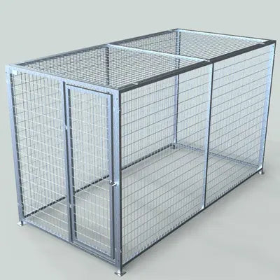TK Products Complete 3-Run Kennel 5’x10′ w/ Stainless Steel Hardware ...